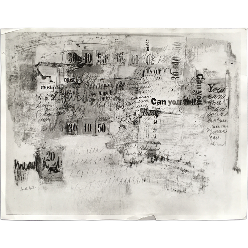 calligraphic abstractions by Sarah Grilo Latin American women artists